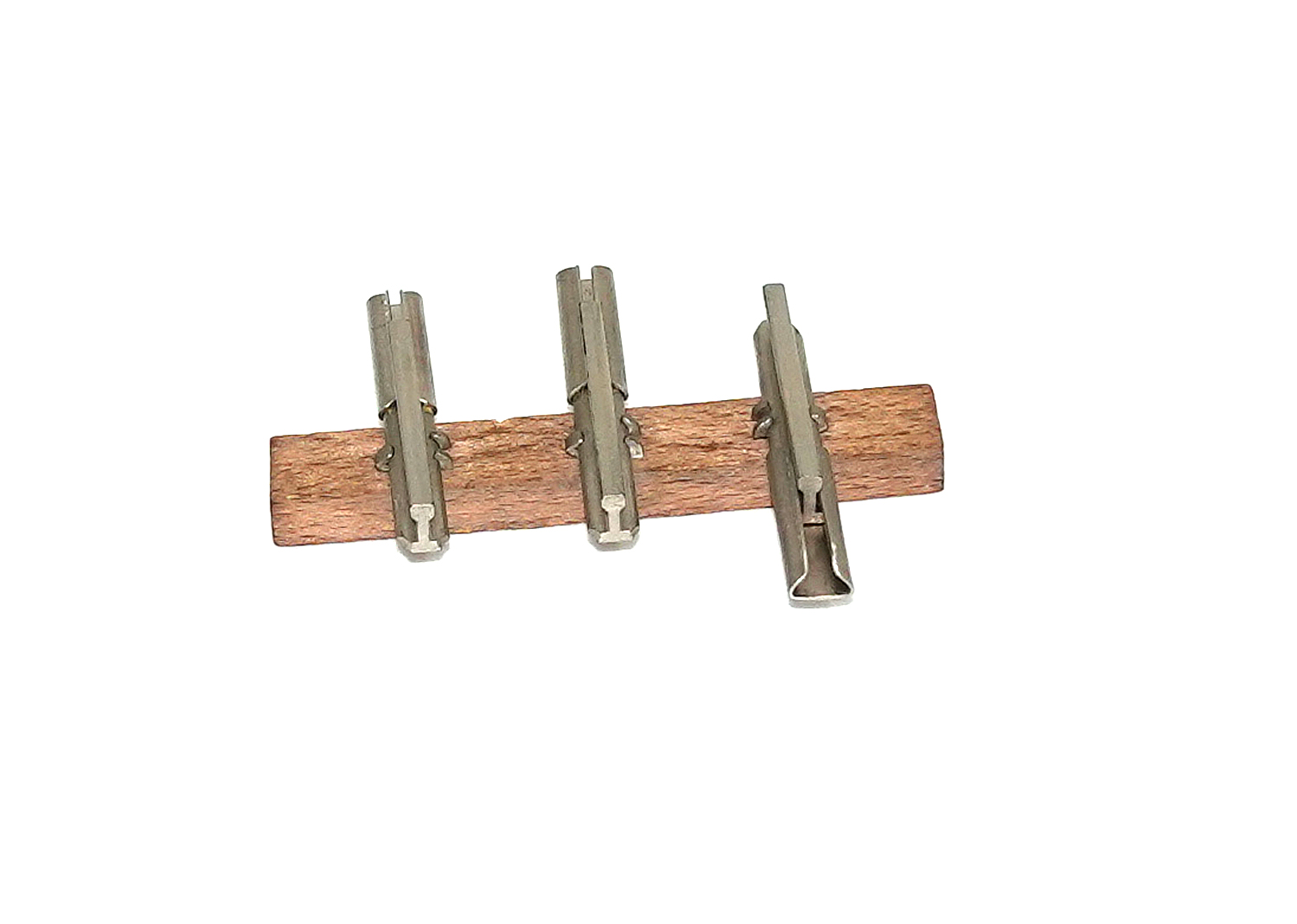 Buco 0 Zwischenstück gerade Schiene 3cm Stahl