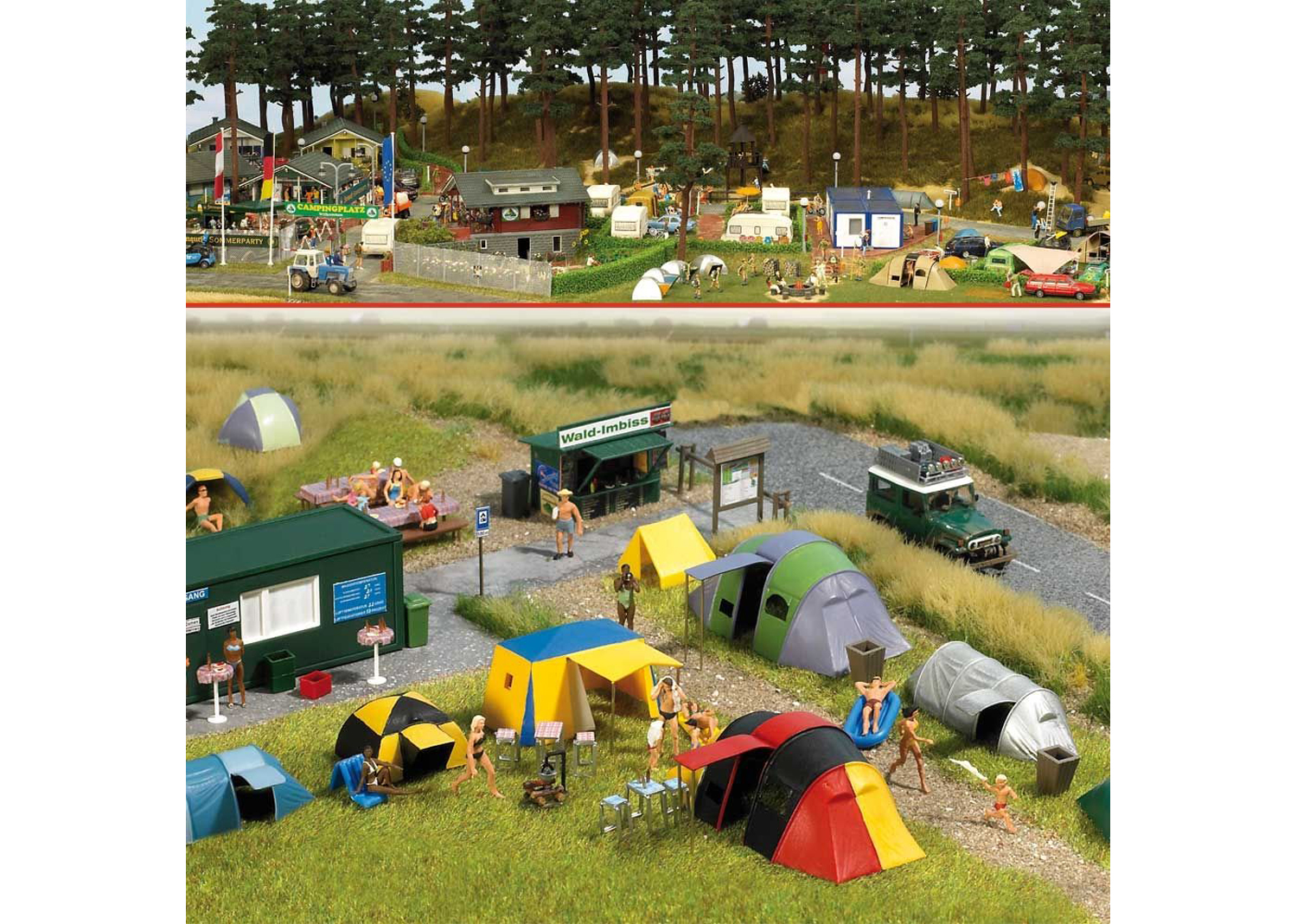 Busch 6044 Campingplatz