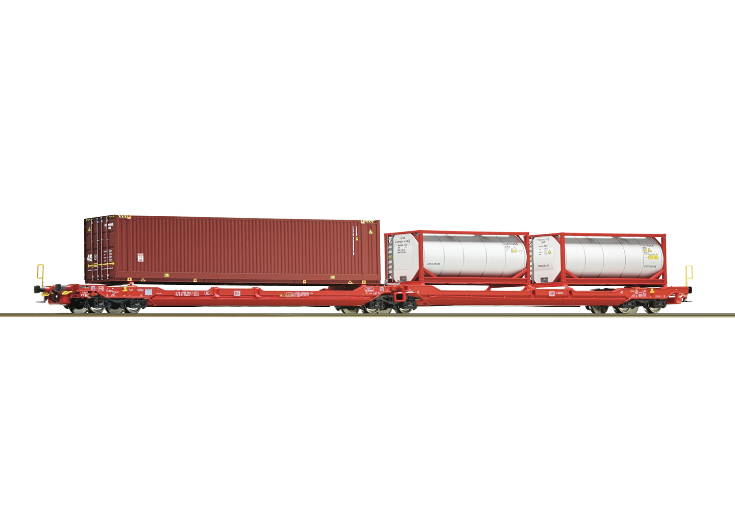 Roco 77400 DB Doppeltaschen-Gelenkwagen T3000e