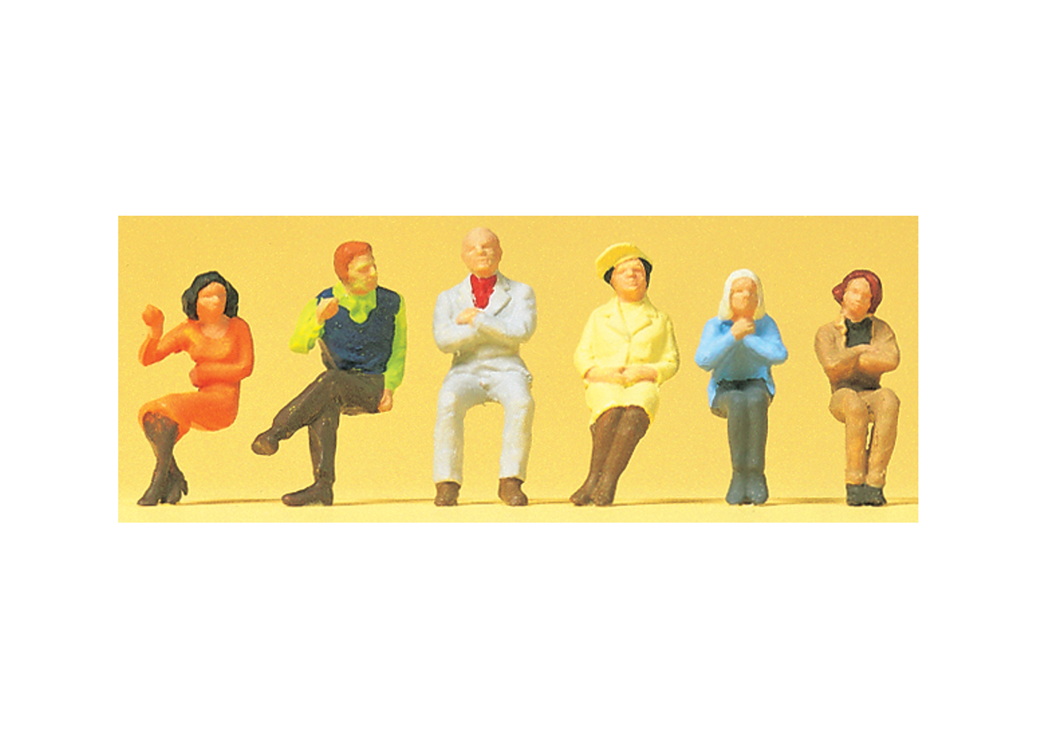 Preiser 14073 Sitzende Personen