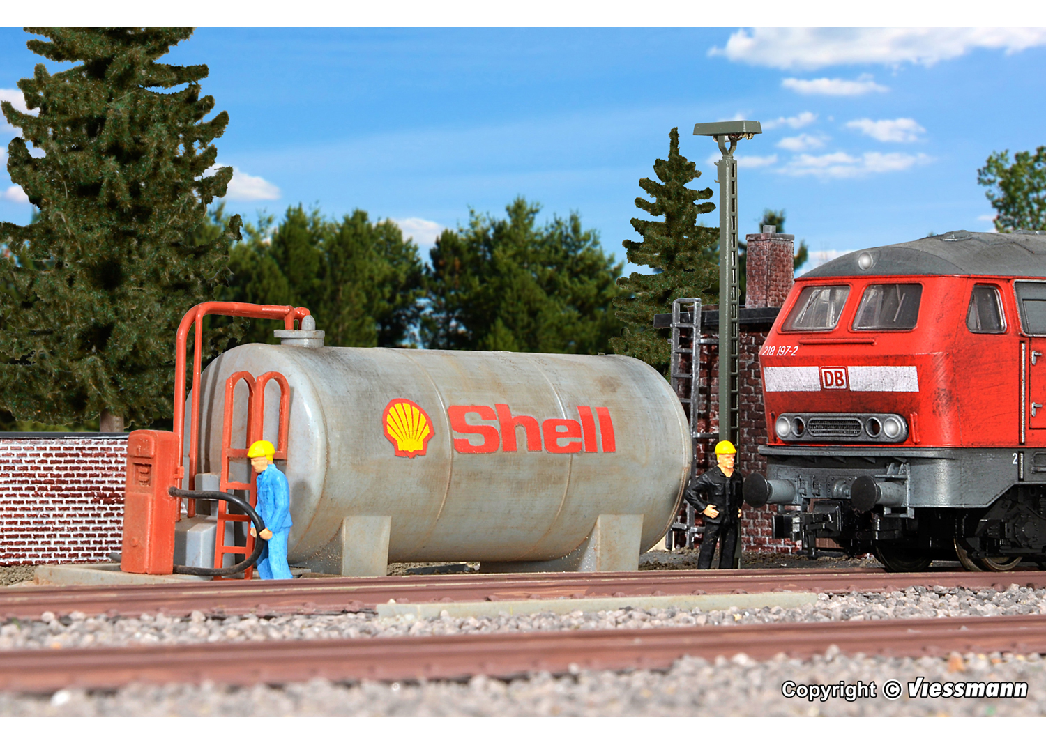 Kibri 39430 H0 Dieseltankstelle