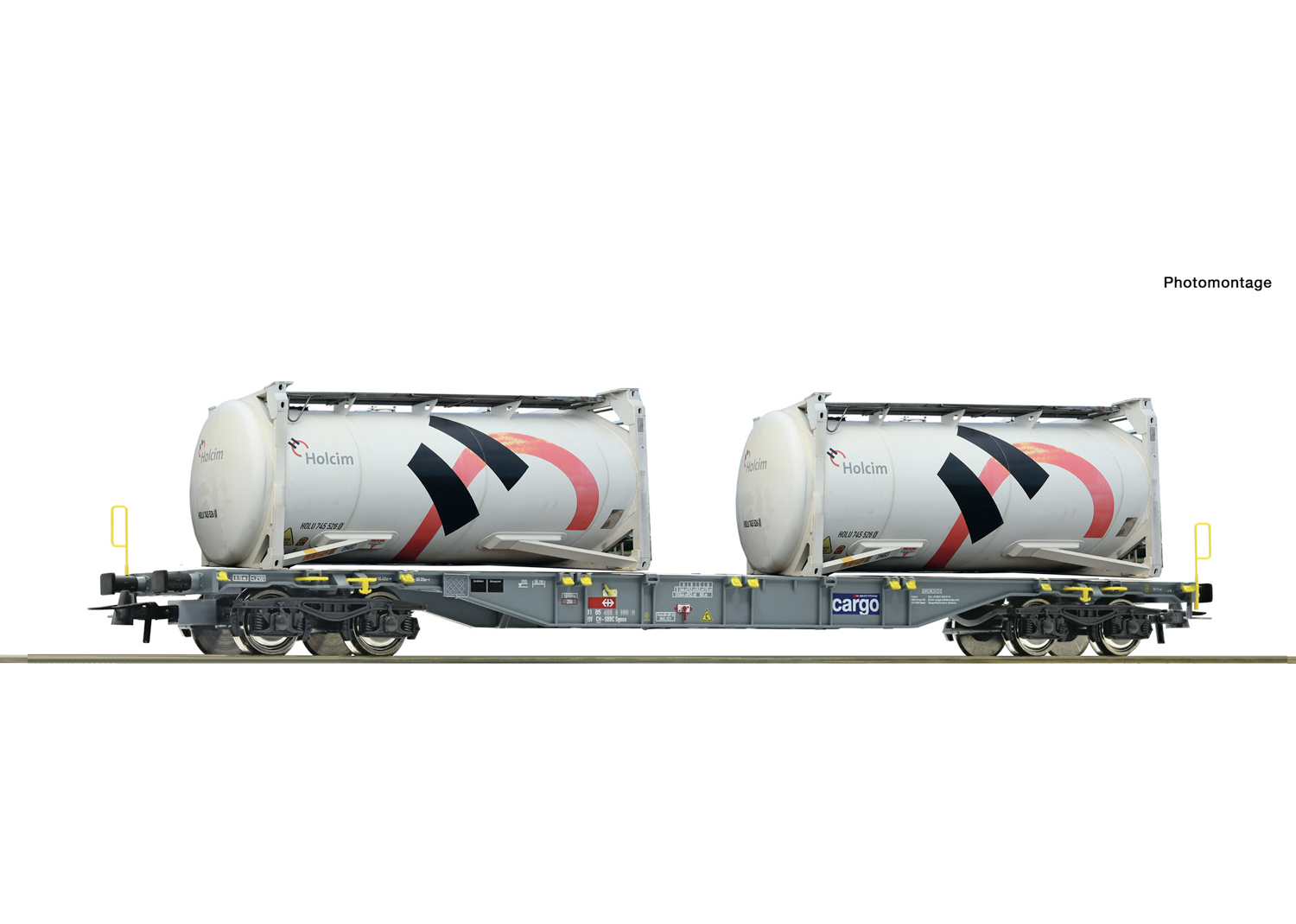Roco 76943 SBB Containertragwagen Holcim