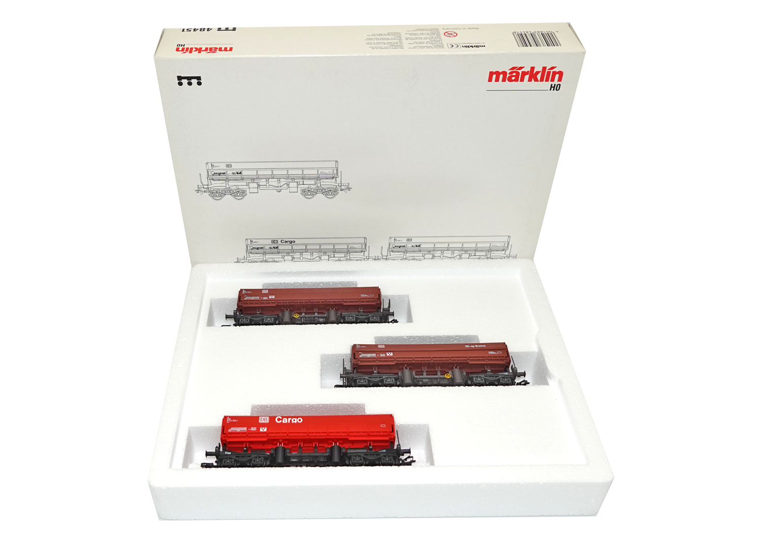 Märklin 48451 DB Schüttgut-Kippwagen-Set