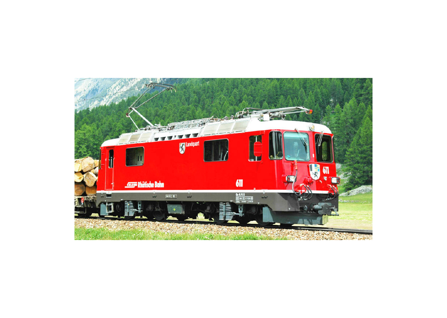Bemo 1258151 RhB Ge 4/4 II 611 Landquart neurot