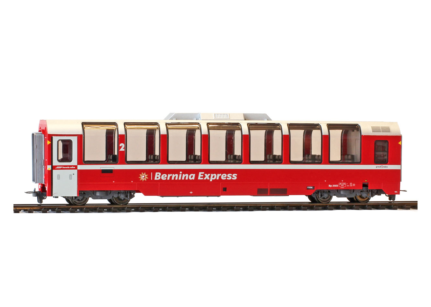 Bemo 3294142 RhB Bp 2502 Panoramawagen Bernina-Express