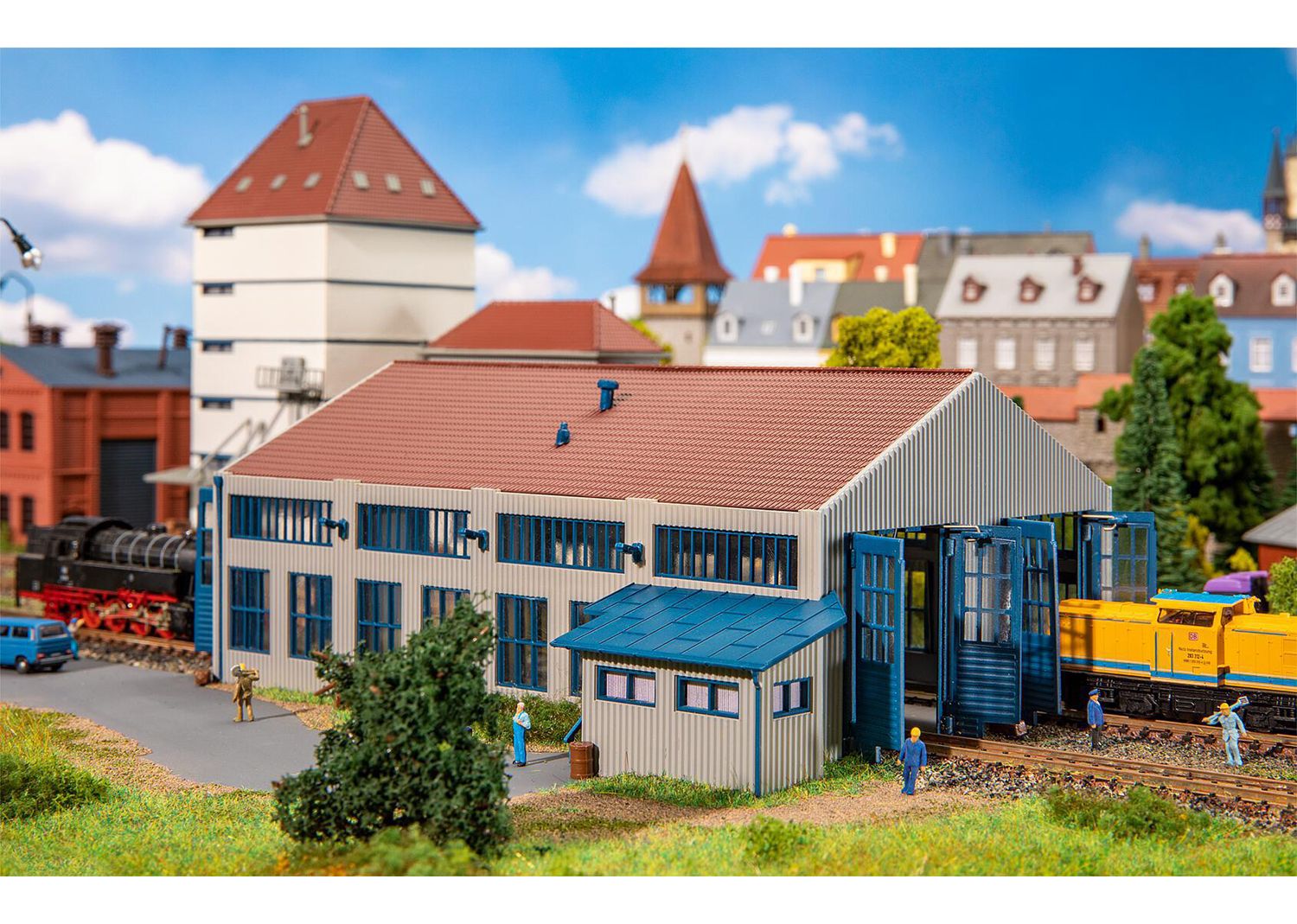 Faller 222107 Moderner Lokschuppen 2-ständig