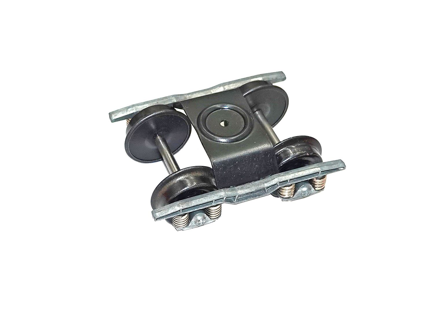 Buco Spur 0 768 Güterwagen Drehgestell kpl. mit Blechräder