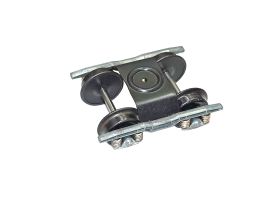 Buco Spur 0 768 Güterwagen Drehgestell kpl. mit Blechräder