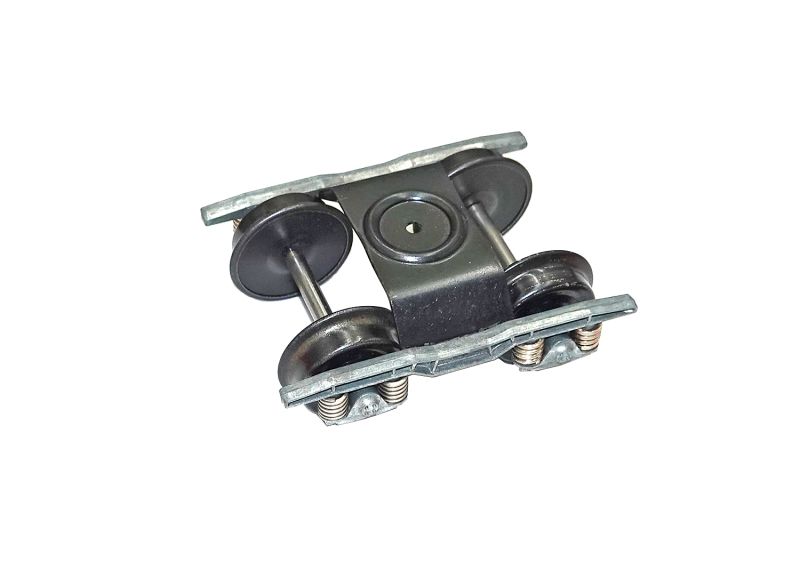 Buco Spur 0 768 Güterwagen Drehgestell kpl. mit Blechräder