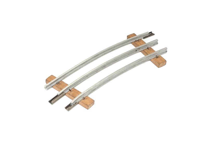 Buco Gebogene Schiene R75 Aluminium 3-Leiter