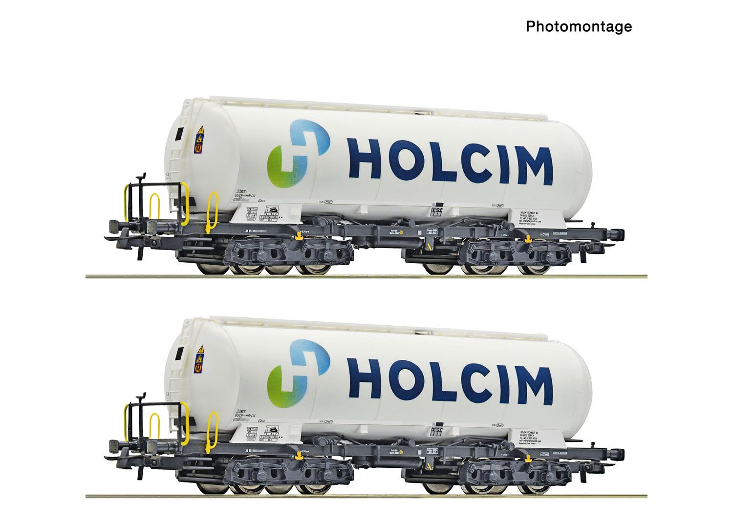 Roco 6600233 Holcim 2-tlg. Set: Silowagen