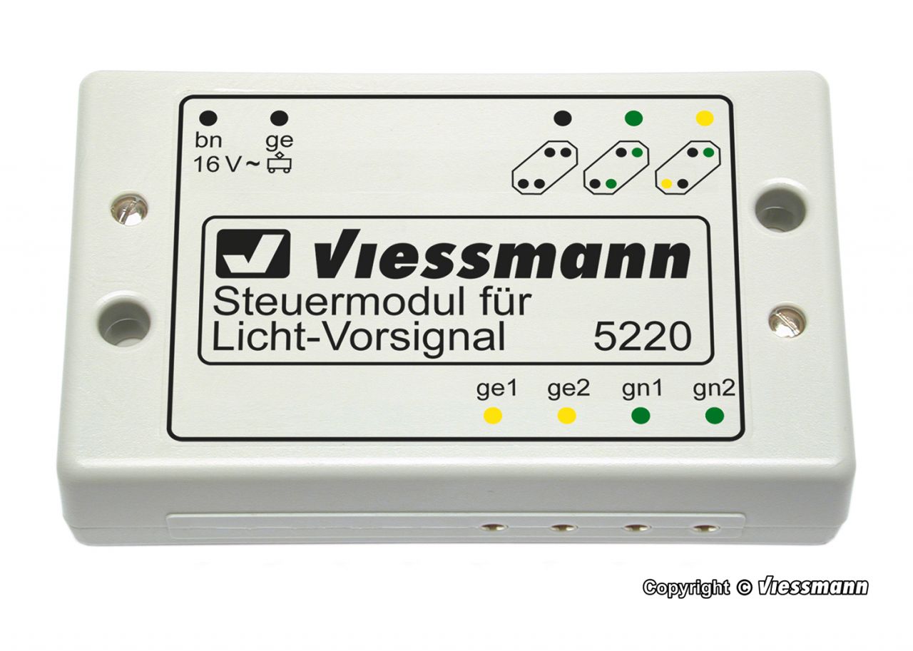 Viessmann 5220 Steuermodul für Licht-Vorsignal