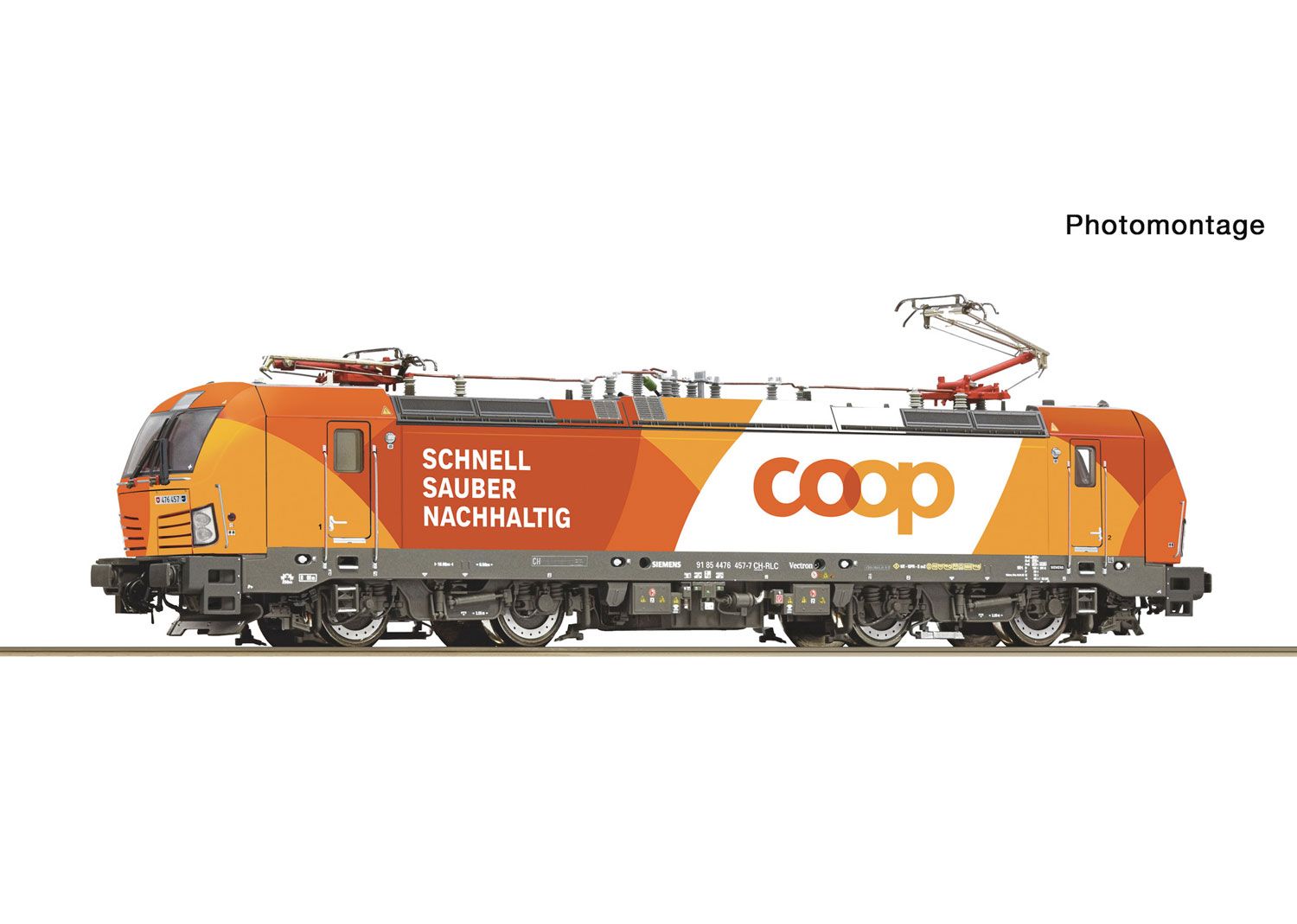 Roco 7500175 railCare Coop E-Lokomotive Rem 476 457-7 DC